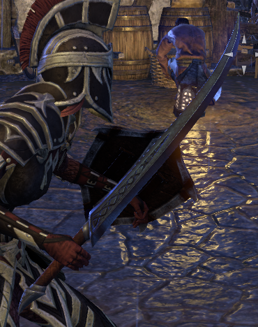 ESO Fashion | Bosmer Voidsteel Sword (Elder Scrolls Online)