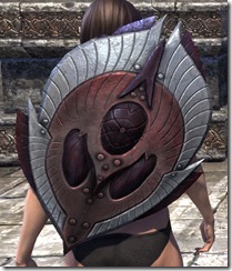 ESO Fashion | Altmer Ruby Ash Shield (Elder Scrolls Online)