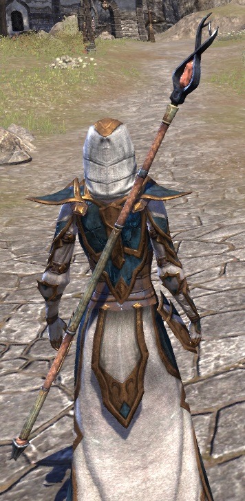 ESO Fashion | Bosmer Ash Staff (Elder Scrolls Online)