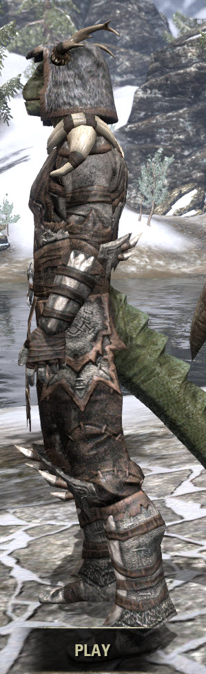 ESO Fashion | Winterborn Hunter's Costume (Elder Scrolls Online)