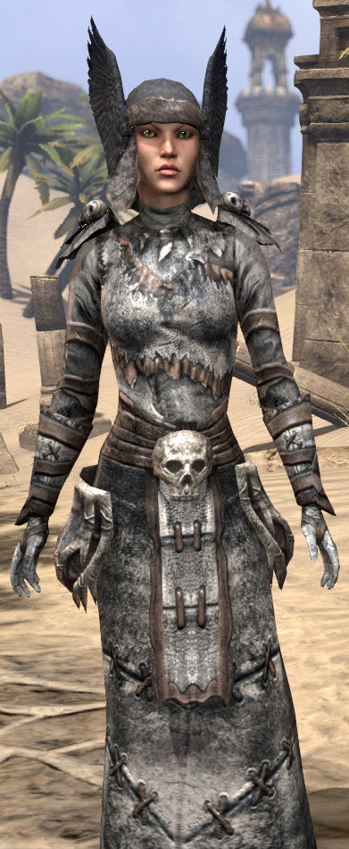 ESO Fashion | Winterborn Shaman's Costume (Elder Scrolls Online)