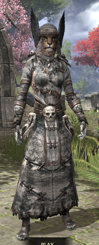 ESO Fashion | Winterborn Shaman's Costume (Elder Scrolls Online)