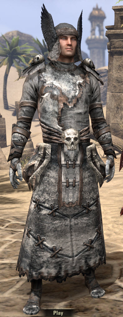 ESO Fashion | Winterborn Shaman's Costume (Elder Scrolls Online)