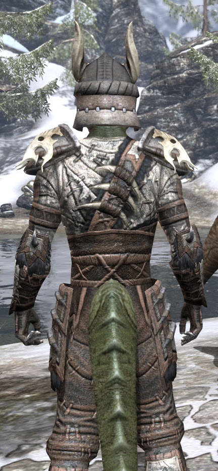 ESO Fashion | Winterborn Warrior's Costume (Elder Scrolls Online)