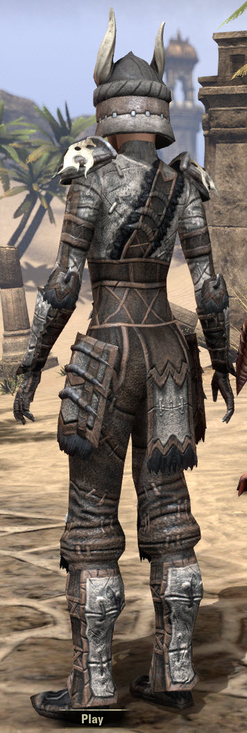 ESO Fashion | Winterborn Warrior's Costume (Elder Scrolls Online)