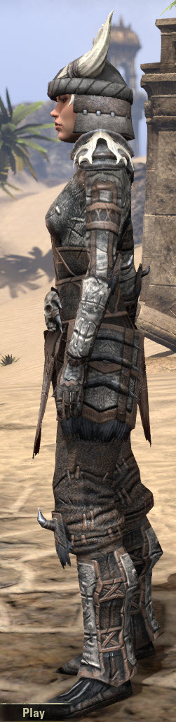 ESO Fashion | Winterborn Warrior's Costume (Elder Scrolls Online)