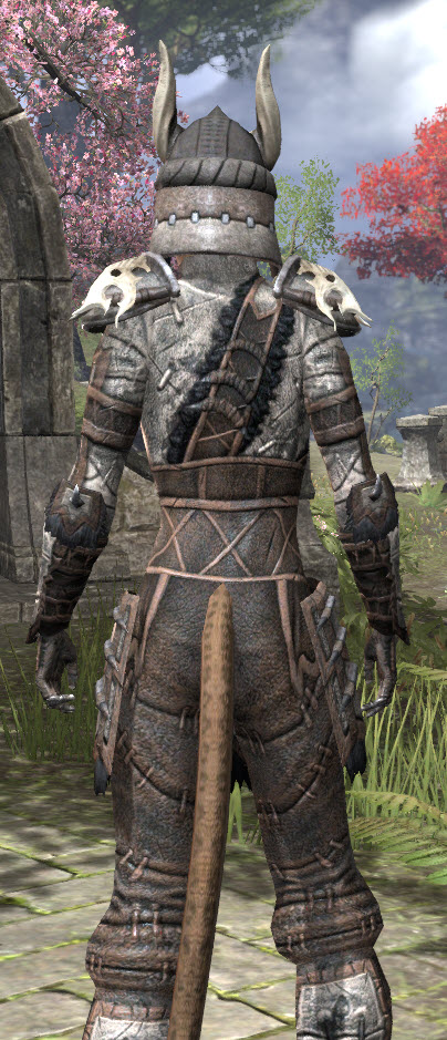 ESO Fashion | Winterborn Warrior's Costume (Elder Scrolls Online)