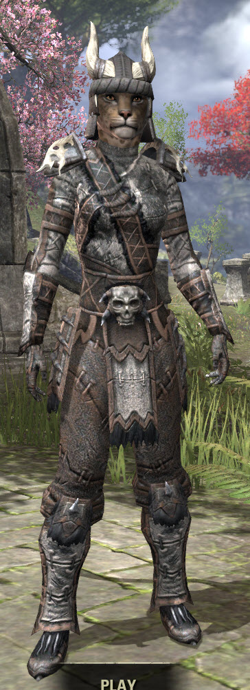 ESO Fashion | Winterborn Warrior's Costume (Elder Scrolls Online)