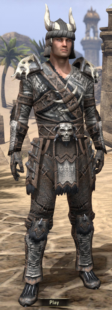 ESO Fashion | Winterborn Warrior's Costume (Elder Scrolls Online)