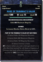 ESO Fashion | Trinimac's Valor (Elder Scrolls Online)