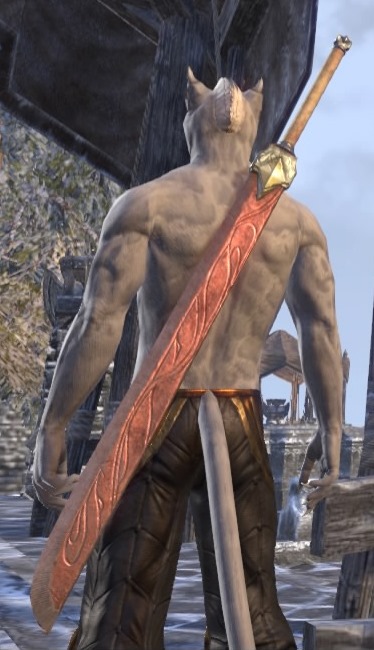 ESO Fashion | Mercenary Rubedite Greatsword (Elder Scrolls Online)