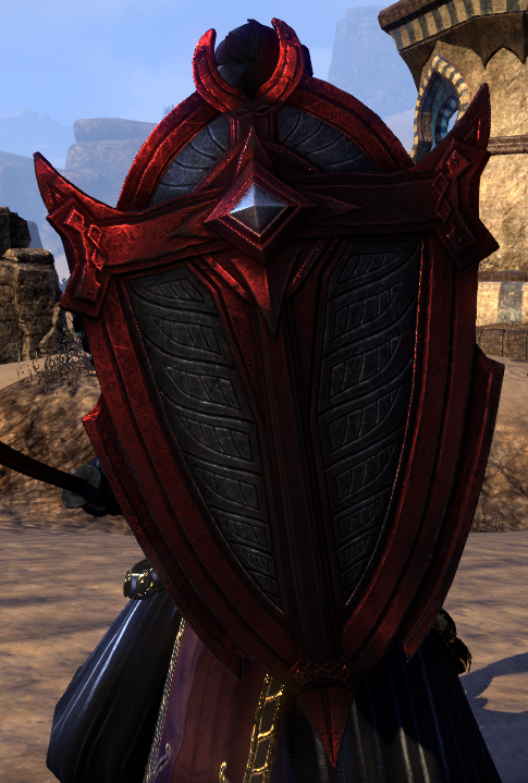 ESO Fashion | Soul-Shriven Ruby Ash Shield (Elder Scrolls Online)