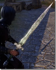 ESO Fashion | Akaviri Quicksilver Sword (Elder Scrolls Online)