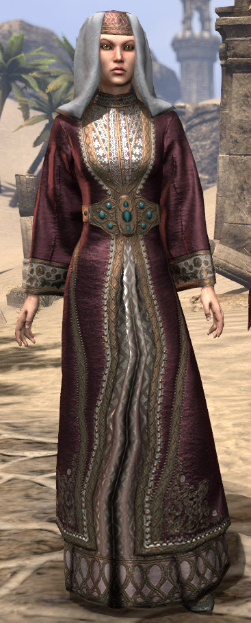 ESO Fashion | Desert Garden Gala Overdress (Elder Scrolls Online)