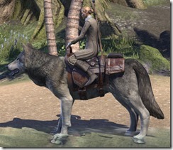 ESO Fashion | Highland Wolf Mount (Elder Scrolls Online)