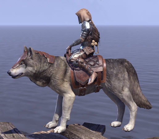 ESO Fashion | Highland Wolf Mount (Elder Scrolls Online)