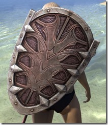 ESO Fashion | Mercenary Ruby Ash Shield (Elder Scrolls Online)