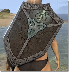 ESO Fashion | Breton Mahogany Shield (Elder Scrolls Online)
