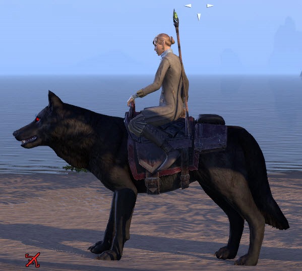 ESO Fashion | Doom Wolf Mount (Elder Scrolls Online)