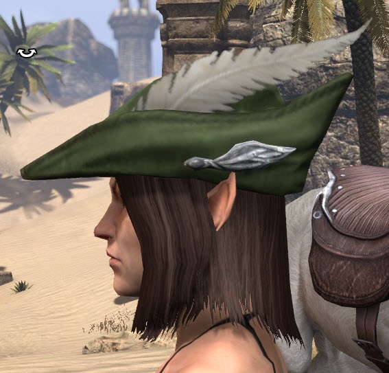 ESO Fashion | Feathered Bycoket Cap (Elder Scrolls Online)