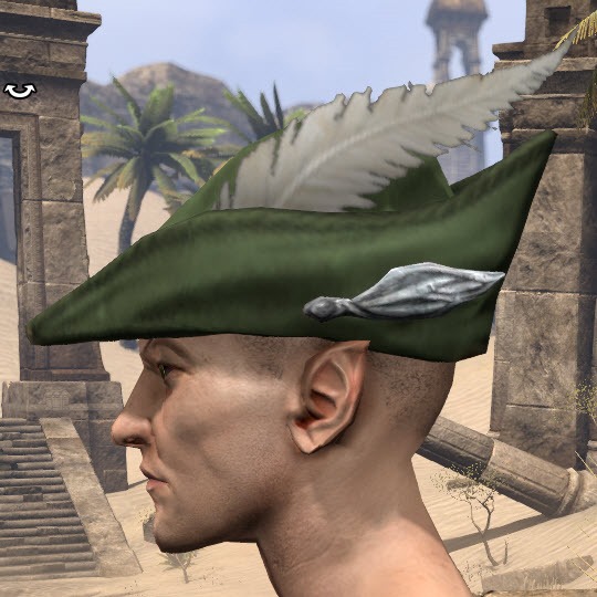 ESO Fashion | Feathered Bycoket Cap (Elder Scrolls Online)