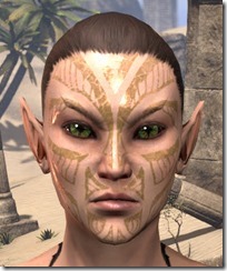 ESO Fashion | Mask of Copper Triangles (Elder Scrolls Online)