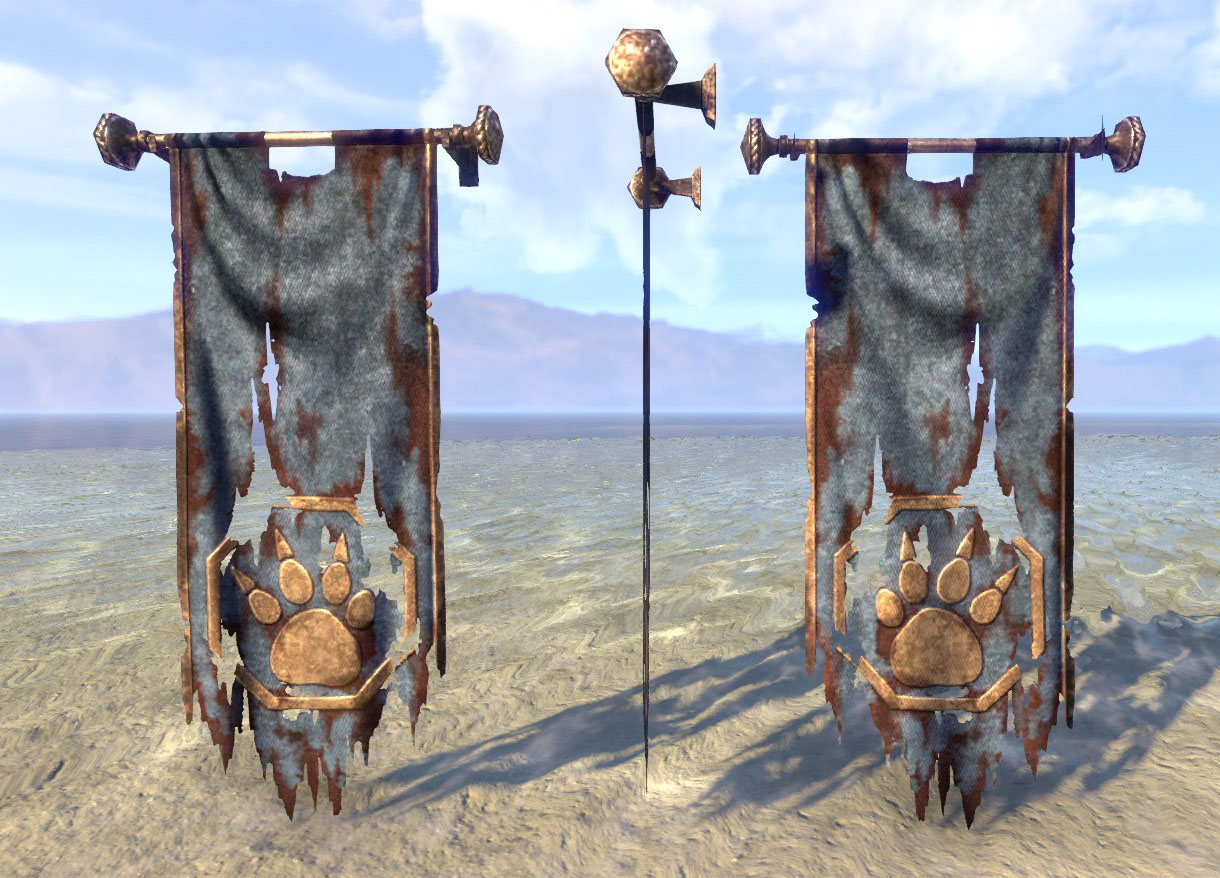 ESO Fashion | Torn Lion Guard Banner (Elder Scrolls Online)