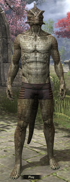 ESO Fashion | Warm Gray Lizard Scales (Elder Scrolls Online)