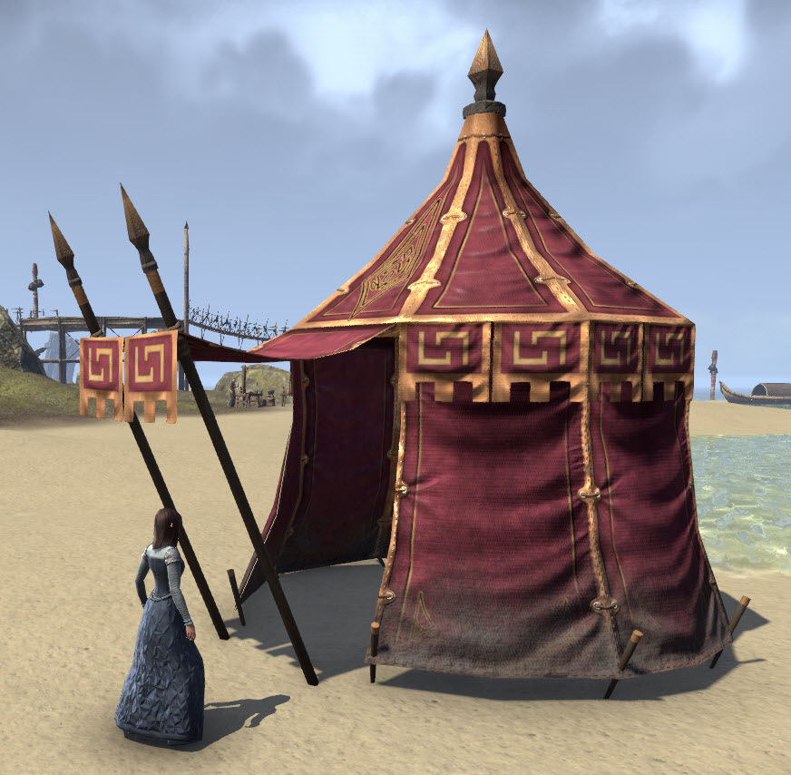 ESO Fashion | Imperial Tent, Commander's (Elder Scrolls Online)