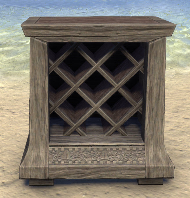 ESO Fashion | Imperial Wine Rack, Scrollwork (Elder Scrolls Online)