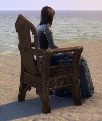 ESO Fashion | Redguard Armchair, Starry (Elder Scrolls Online)