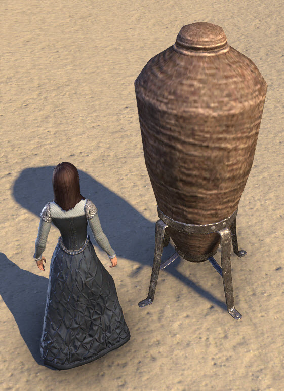 ESO Fashion | Redguard Pot, Capped (Elder Scrolls Online)