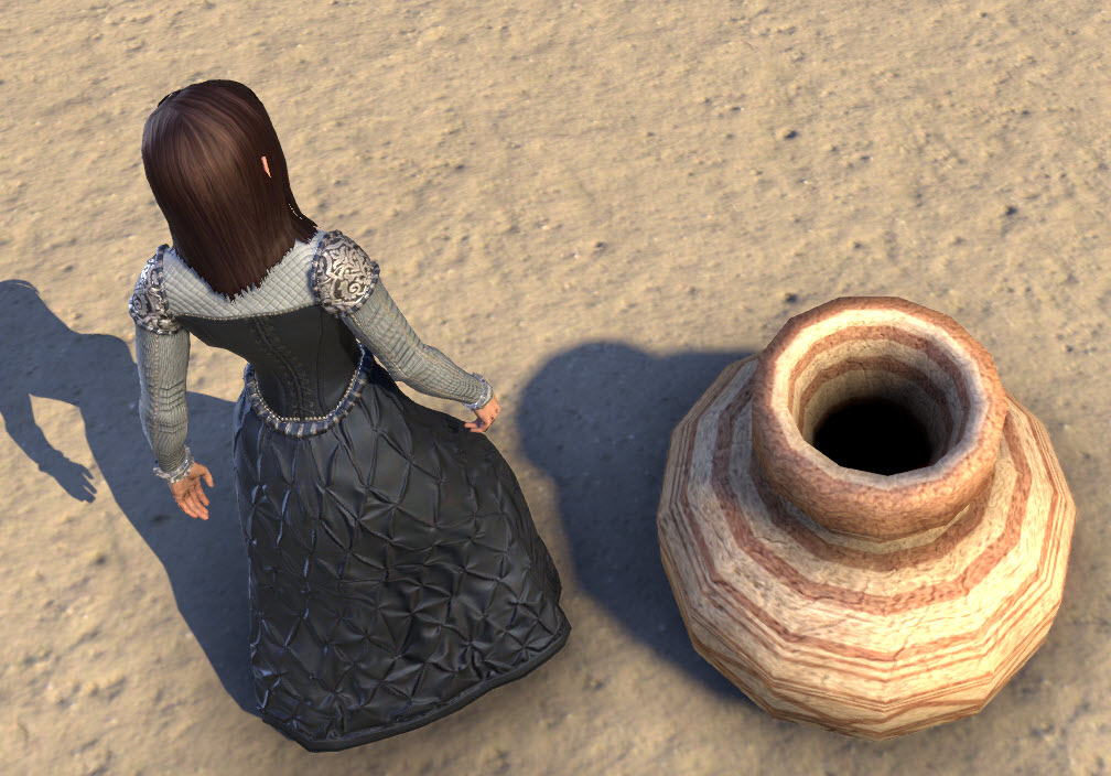 ESO Fashion | Redguard Pot, Ceramic (Elder Scrolls Online)