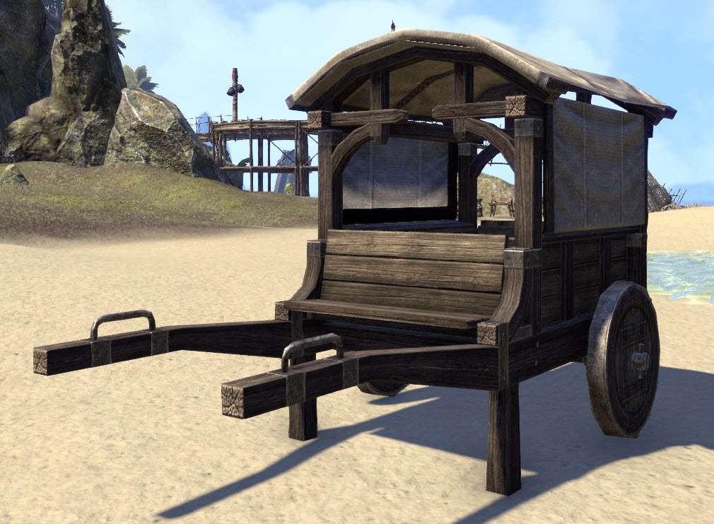 ESO Fashion | Breton Cart, Covered Closed (Elder Scrolls Online)
