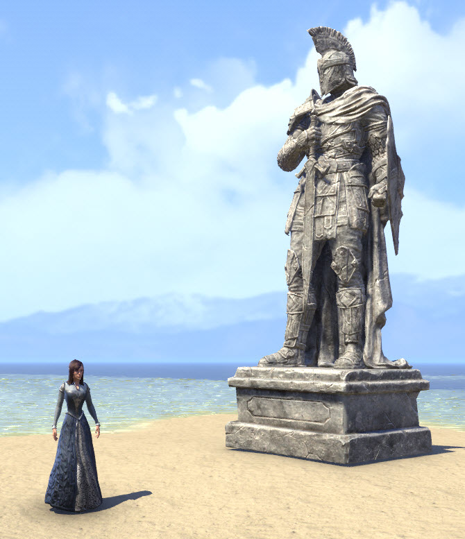 ESO Fashion | Imperial Statue, Knight (Elder Scrolls Online)