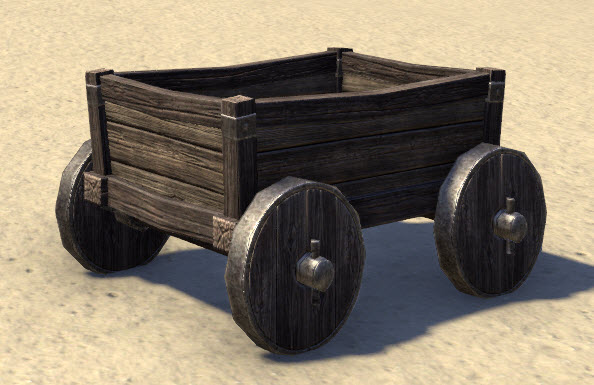 ESO Fashion | Minecart, Empty (Elder Scrolls Online)