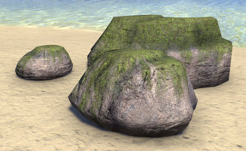 ESO Fashion | Rocks, Deep Mossy (Elder Scrolls Online)