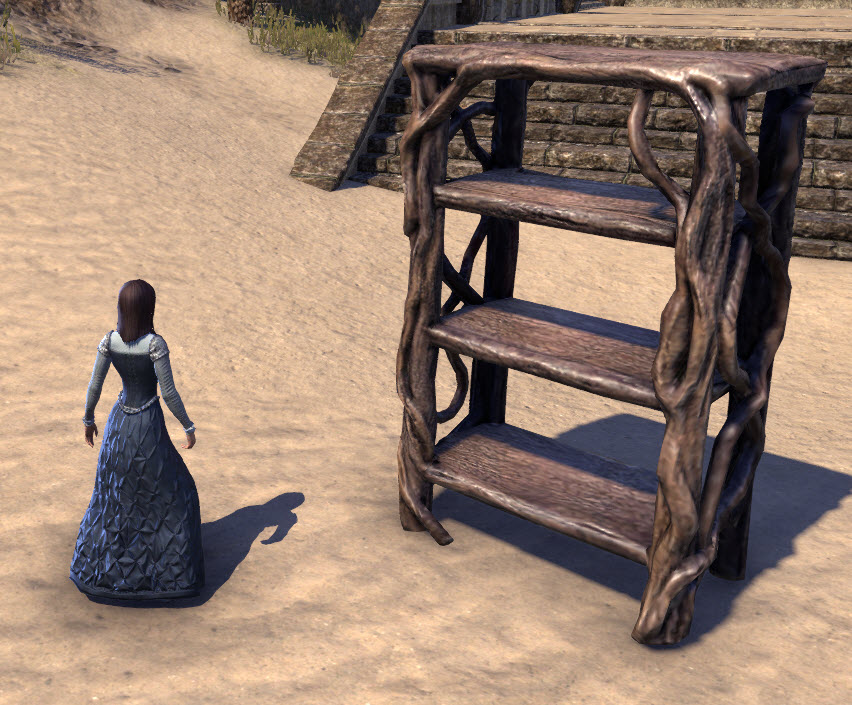 ESO Fashion | Telvanni Bookcase, Organic (Elder Scrolls Online)