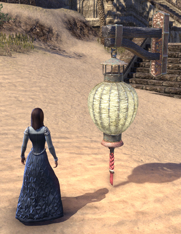 ESO Fashion | Hlaalu Sconce, Vellum (Elder Scrolls Online)