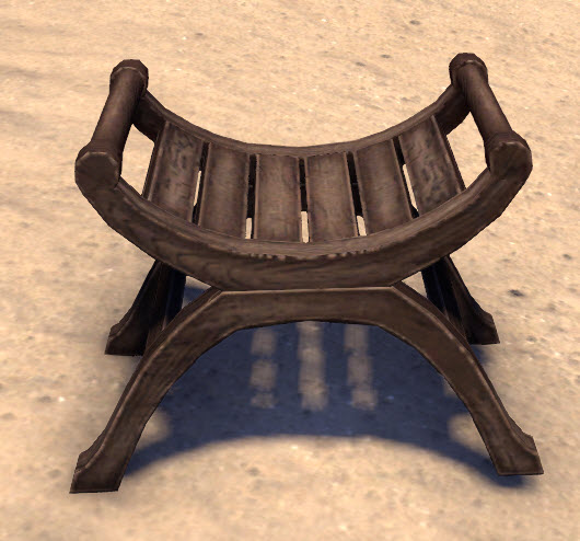 ESO Fashion | Hlaalu Stool, Polished (Elder Scrolls Online)