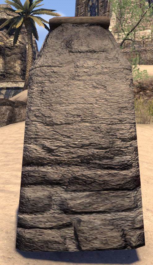 ESO Fashion | Hlaalu Wall Pillar, Sillar Stone (Elder Scrolls Online)
