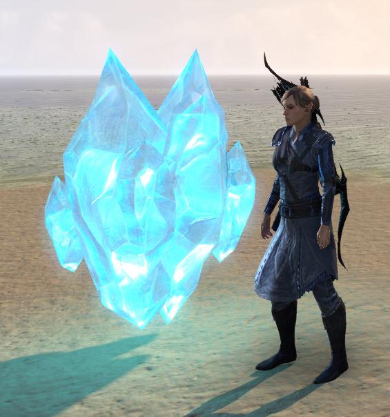 ESO Fashion | Blue Crystal Cluster (Elder Scrolls Online)