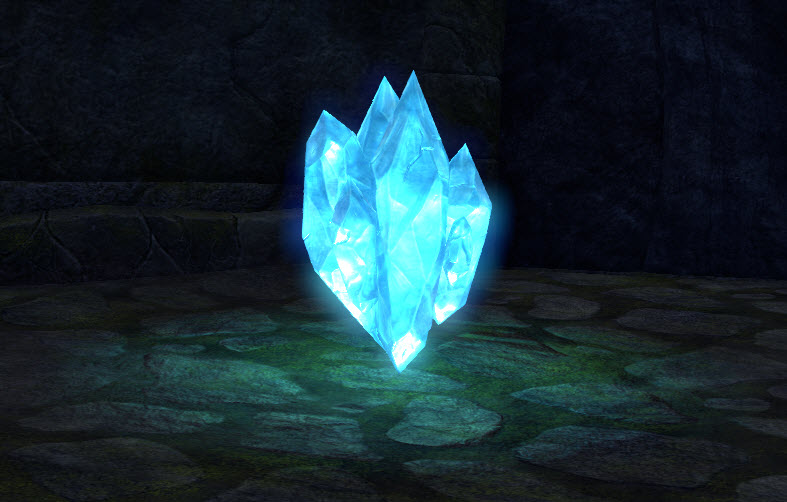 ESO Fashion | Blue Crystal Cluster (Elder Scrolls Online)