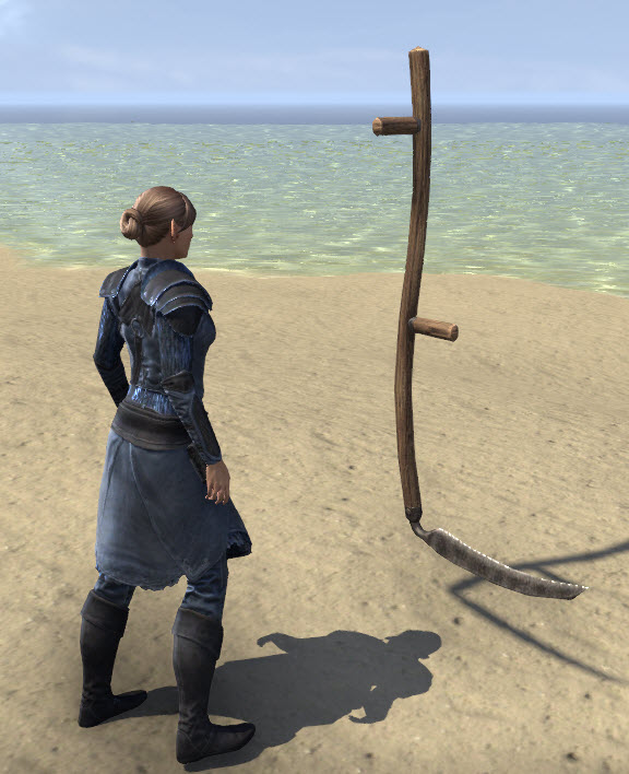 ESO Fashion | Tool, Harvest Scythe (Elder Scrolls Online)