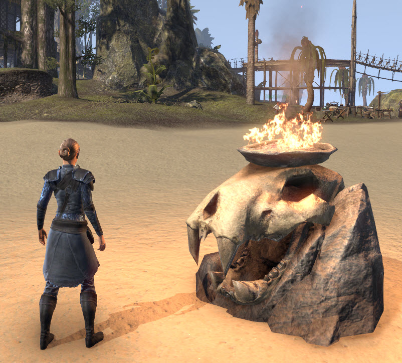 ESO Fashion | Witches' Brazier, Beast Skull (Elder Scrolls Online)