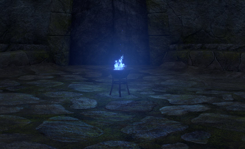 ESO Fashion | Blue Flame Brazier (Elder Scrolls Online)