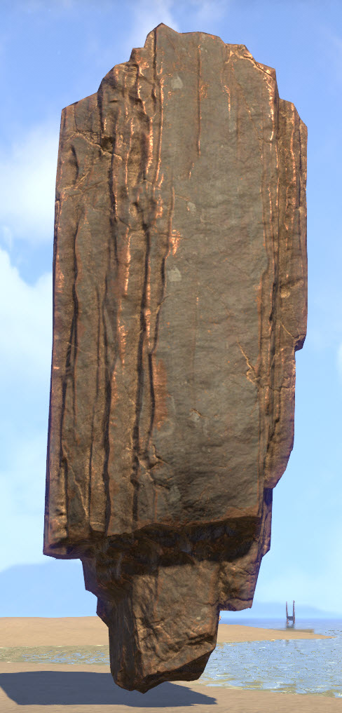 ESO Fashion | Boulder, Large Metallic Shard (Elder Scrolls Online)