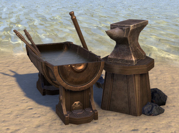 ESO Fashion | Clockwork Blacksmithing Station (Elder Scrolls Online)