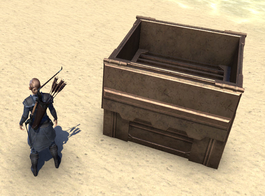 ESO Fashion | Clockwork Crate, Large Open (Elder Scrolls Online)