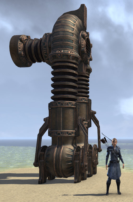 ESO Fashion | Clockwork Pump, Vertical (Elder Scrolls Online)